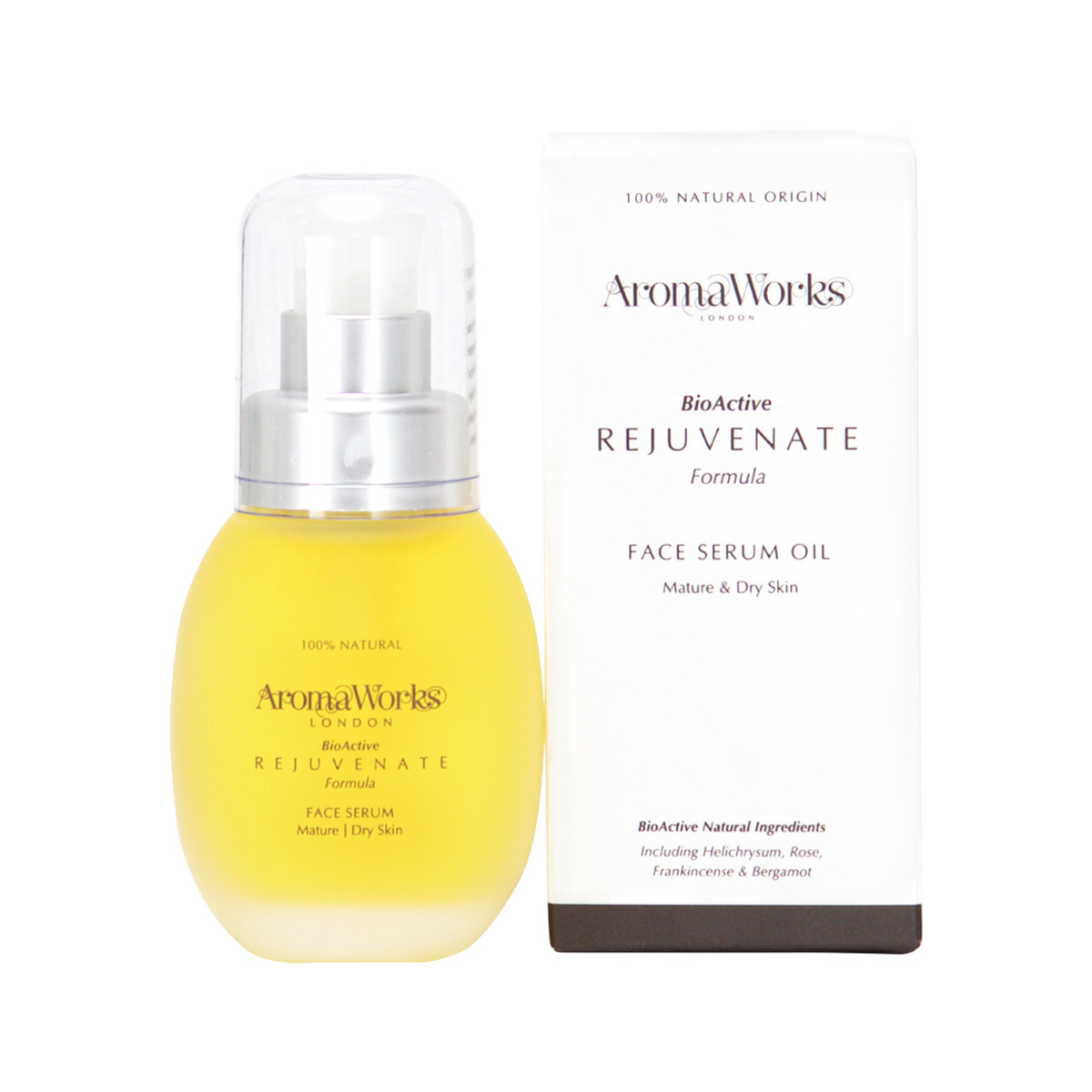 AromaWorks Face Serum Oil Bioactive Rejuvenate Formula 30ml - Willow ...