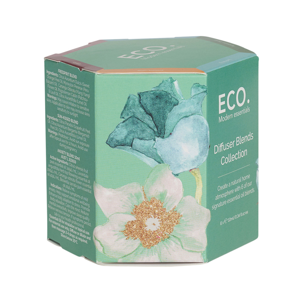 ECO. Modern Essentials Essential Oil Diffuser Blends Collection 10ml x ...