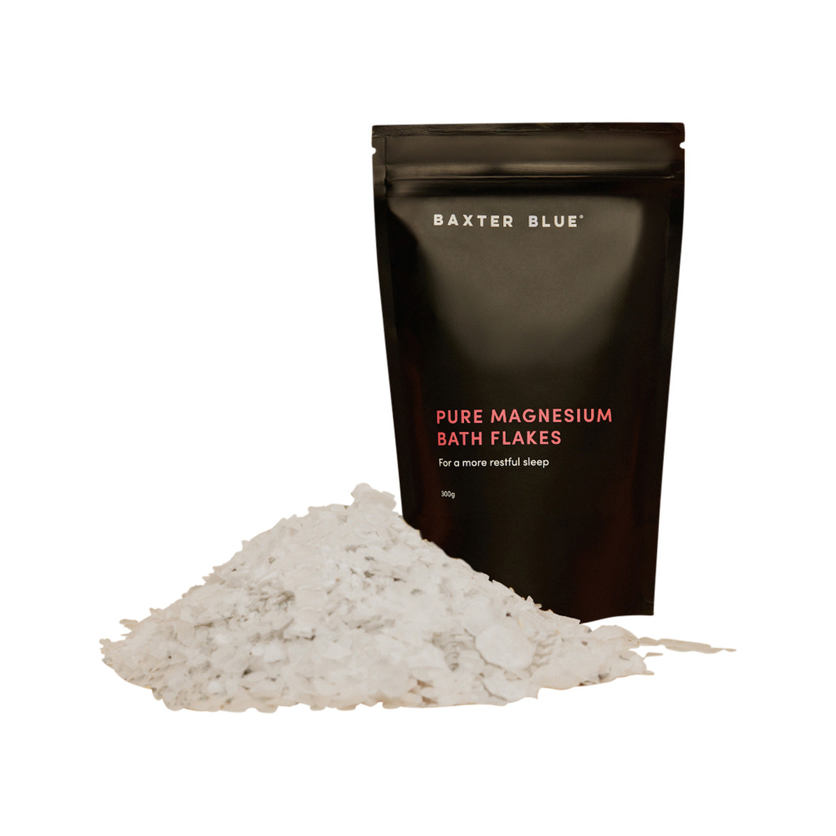 Baxter Blue Pure Magnesium Bath Flakes 300g - Willow Holistics Co